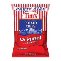 Tim's Cascade Snacks Original Sea Salt Cascade Style Potato Chips, Glu ...